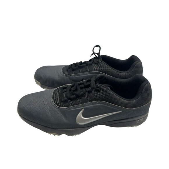 Nike | Shoes | Nike Air Rival 4 Black Wolf Grey Golf Cleats Shoes Sz 85 ...
